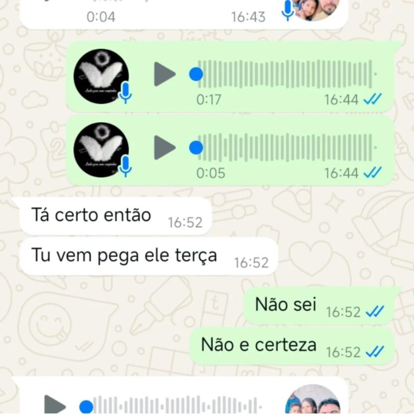 Mãe de Arthur Ramos se defende após críticas e publica prints para ...