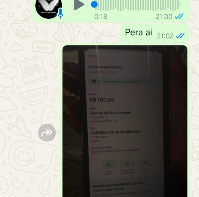 Mãe de Arthur Ramos se defende após críticas e publica prints para ...